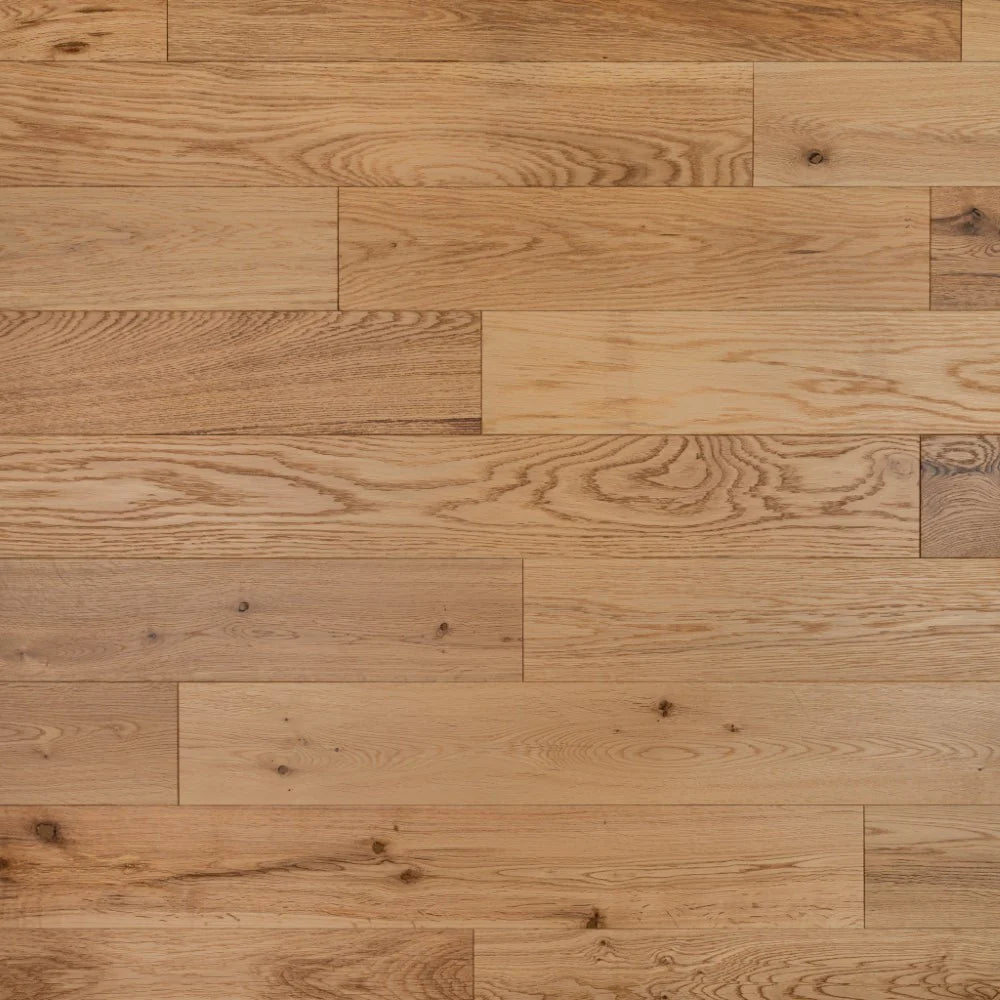 Engineered Oak 14mm x 125mm Natural Brushed UV Oiled (Forest Oak) - One ...