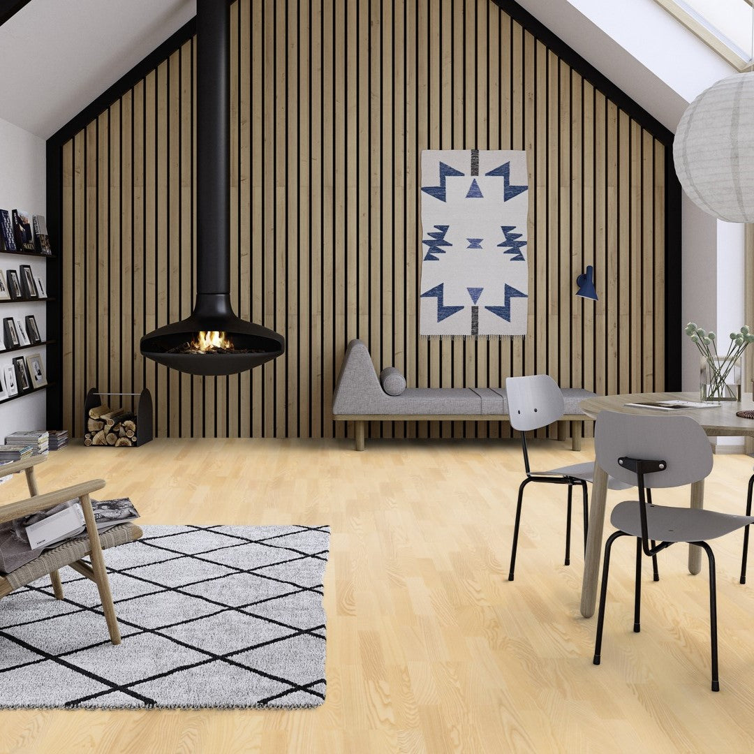 Boen Ash Andante 3-Strip Live Matt - One Stop Flooring