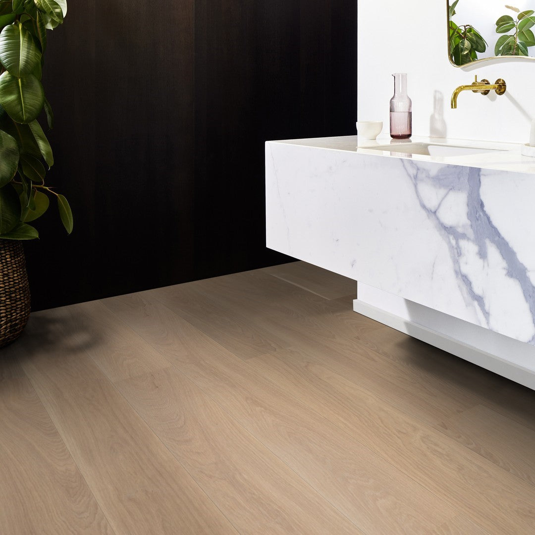 Boen Oak Castle Andante White 209mm Matt Lacquer - One Stop Flooring