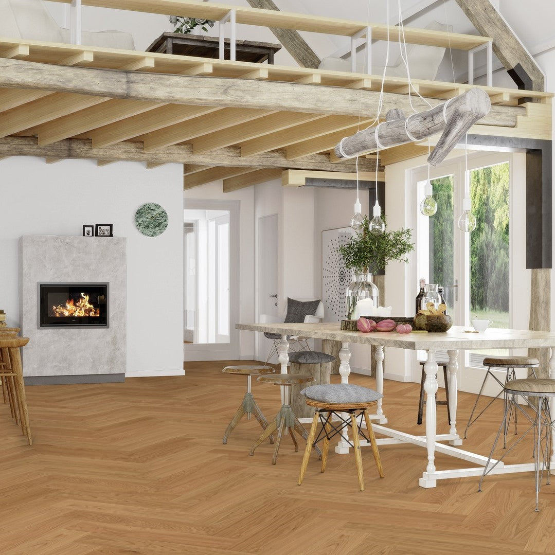 Boen Prestige Herringbone Oak Select Live Natural - One Stop Flooring