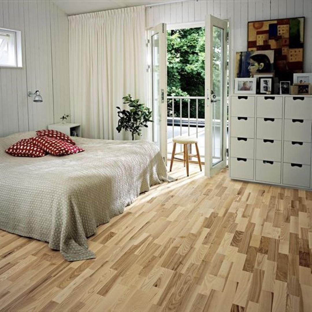 Kahrs Ash Kalmar 3 Strip Matt Lacquer - One Stop Flooring