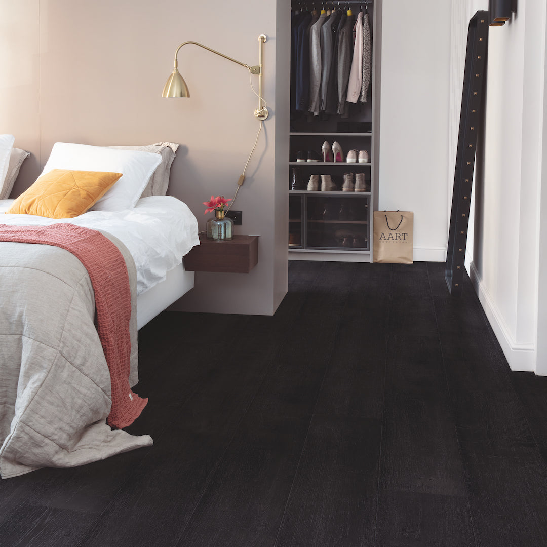 Quickstep Capture (Signature) Painted Oak Black - One Stop Flooring