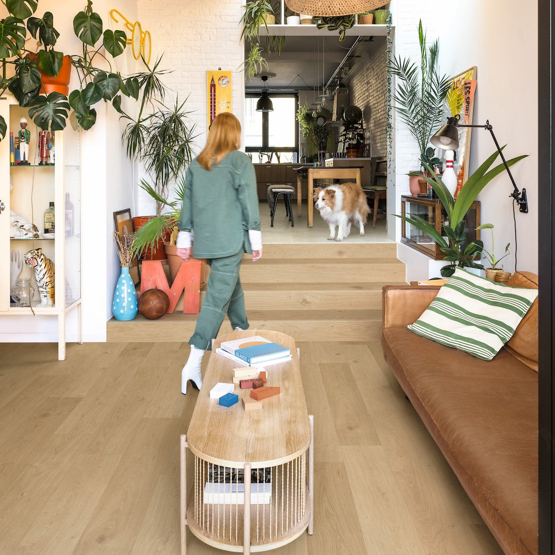 Quickstep Vinyl Blos Base Coast Oak Honey - One Stop Flooring