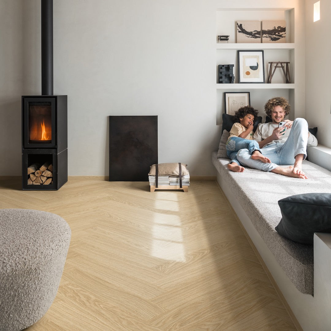 Quickstep Vinyl Ciro Pure Oak Blush - One Stop Flooring