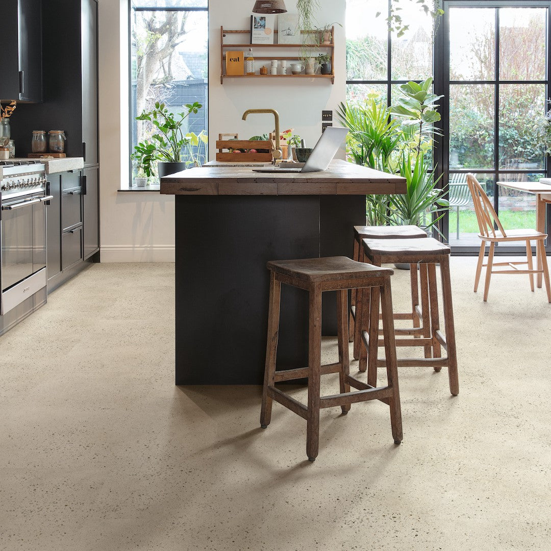 Quickstep Vinyl Ilume Pebble Concrete - One Stop Flooring