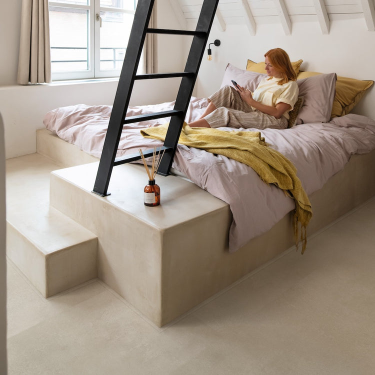 Quickstep Vinyl Ilume Sandstone Concrete - One Stop Flooring