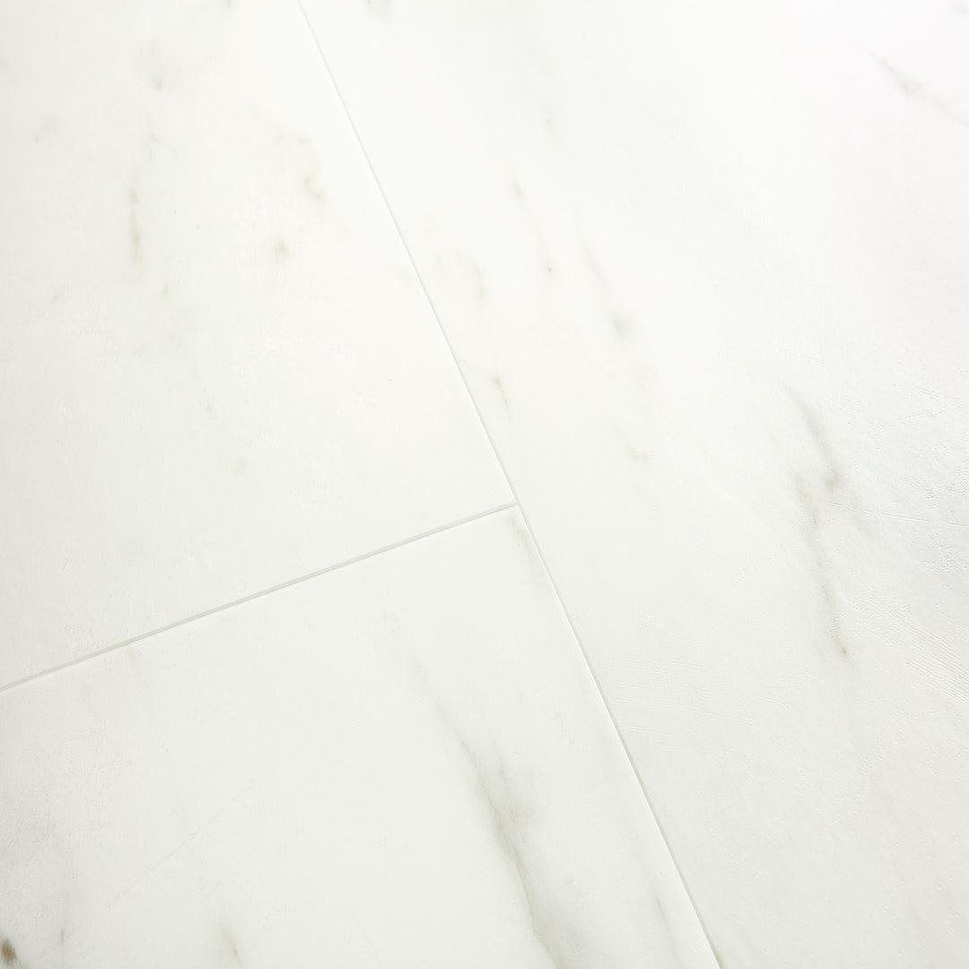 Quickstep Vinyl Oro Base Marble Carrara White - One Stop Flooring
