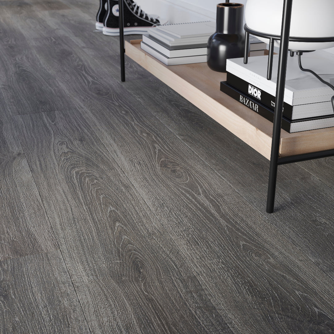 Xtra Step Flooring Dark Grey Laminate Flooring - – One Stop Flooring